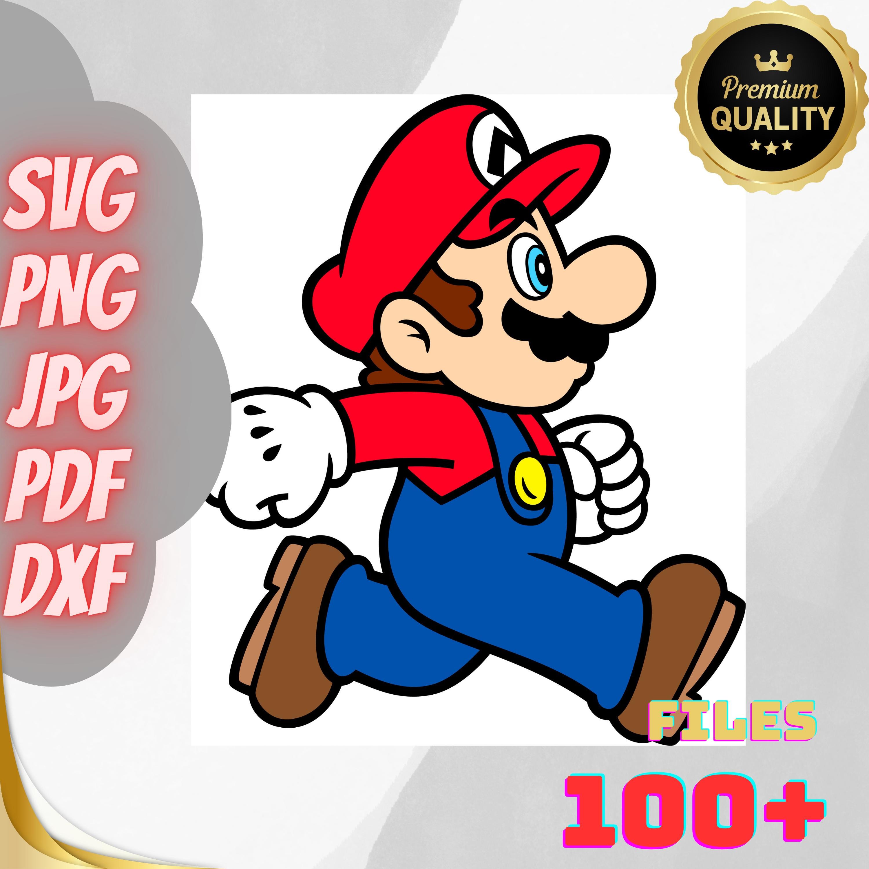 100+ Super Mario SVG Bundle, Mario SVG Files, Super Mario SVG ...