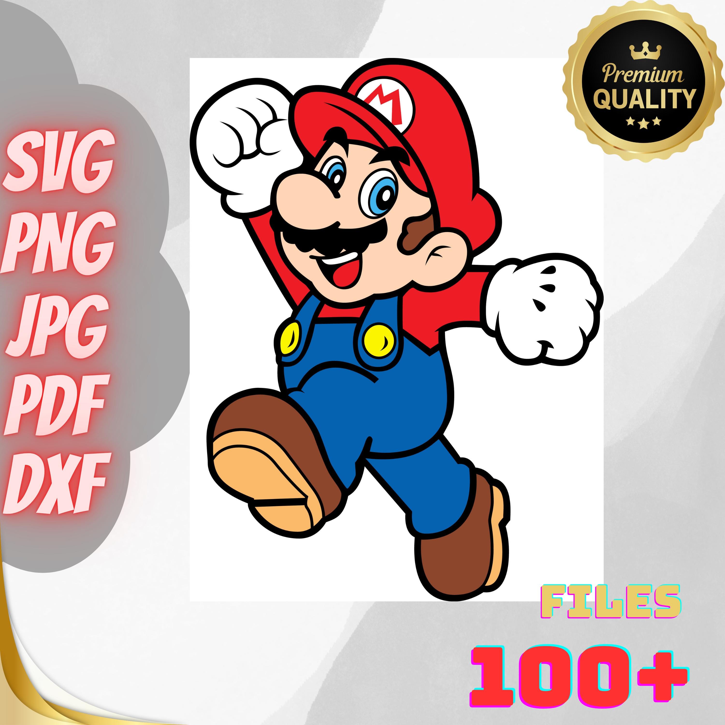 100+ Super Mario SVG Bundle, Mario SVG Files, Super Mario SVG ...