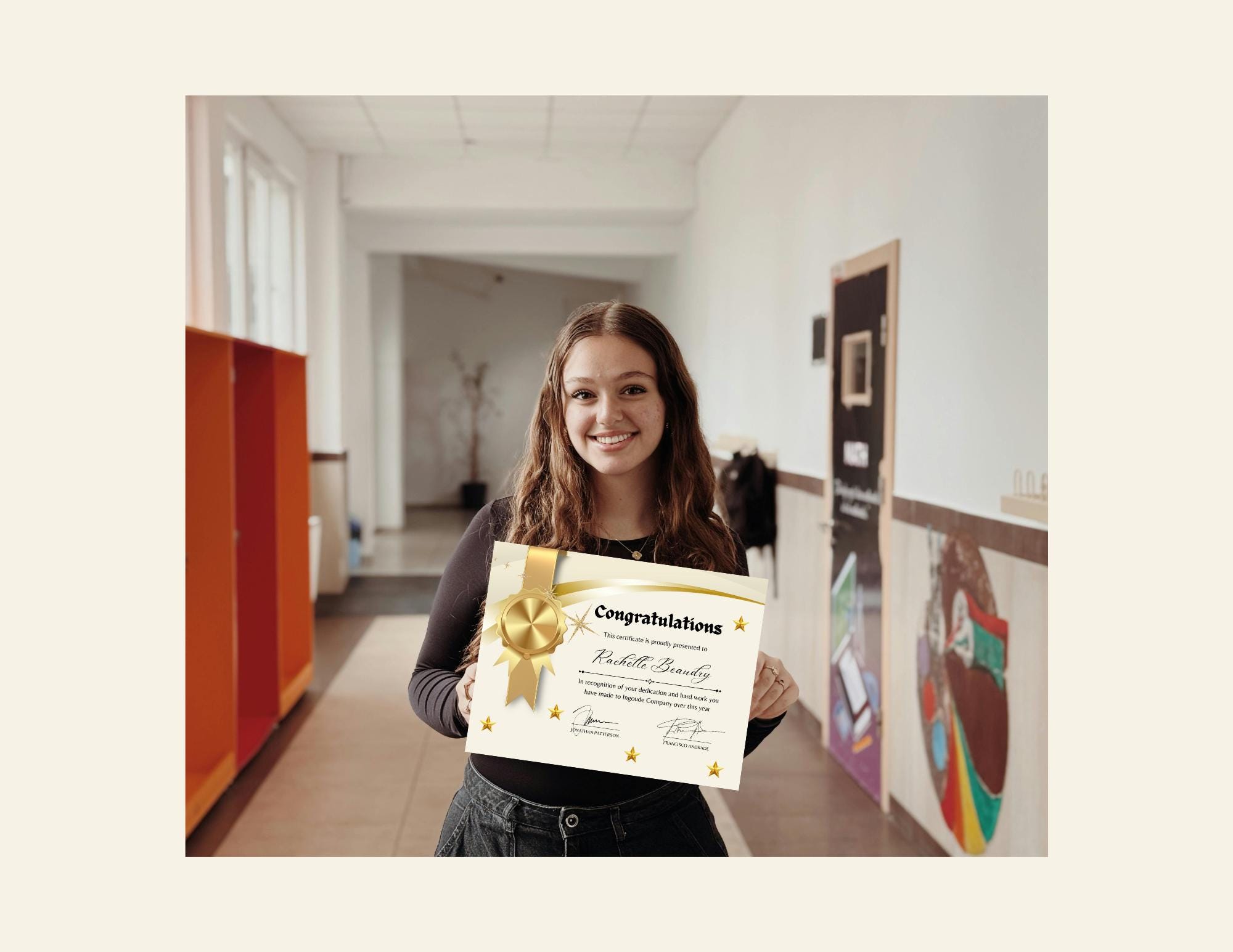 Editable Congratulation Certificate Template (PDF or Canva). - Etsy