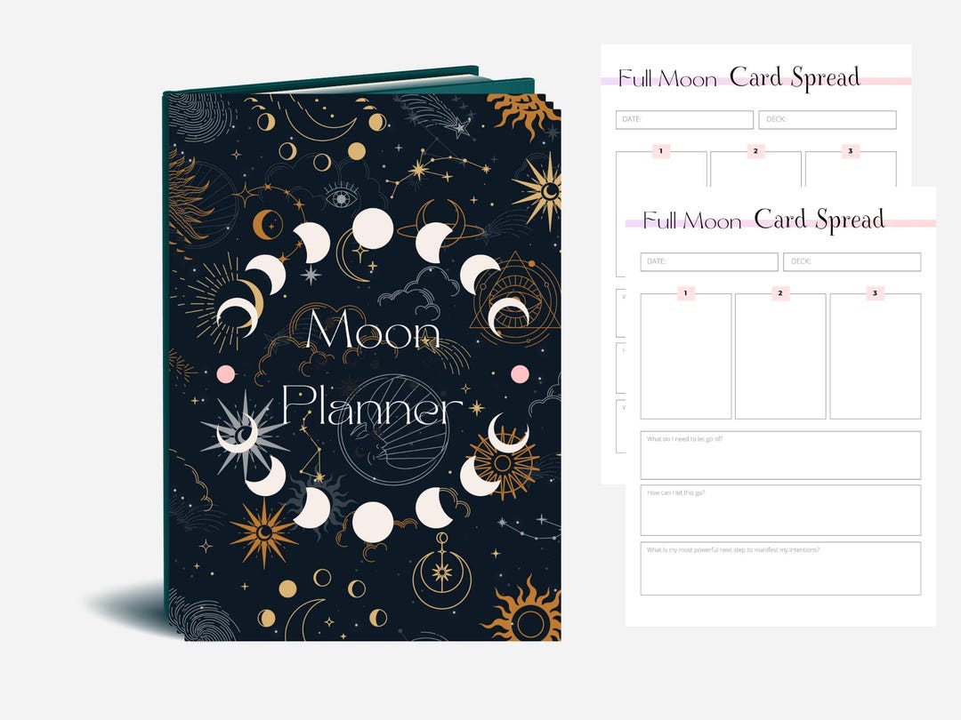 Moon Phase Journal: Astrology Planner & Lunar Tracker (digital Download ...