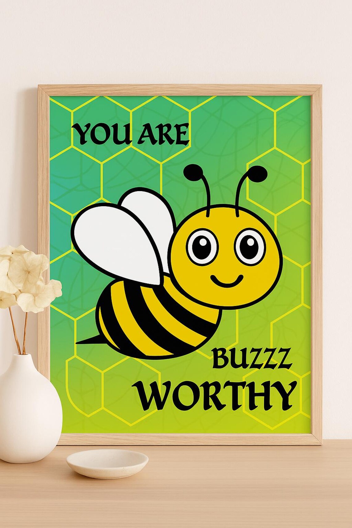 Bee Affirmation Posters for Kids: Neurodiverse Art (digital Download ...