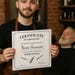 Barber Certificate of Completion | Editable Barber School Diploma ...
