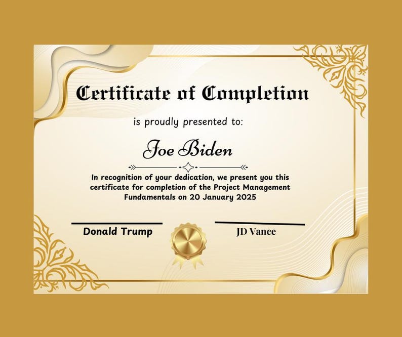 Editable Certificate of Completion Template: Training Award (PDF or ...