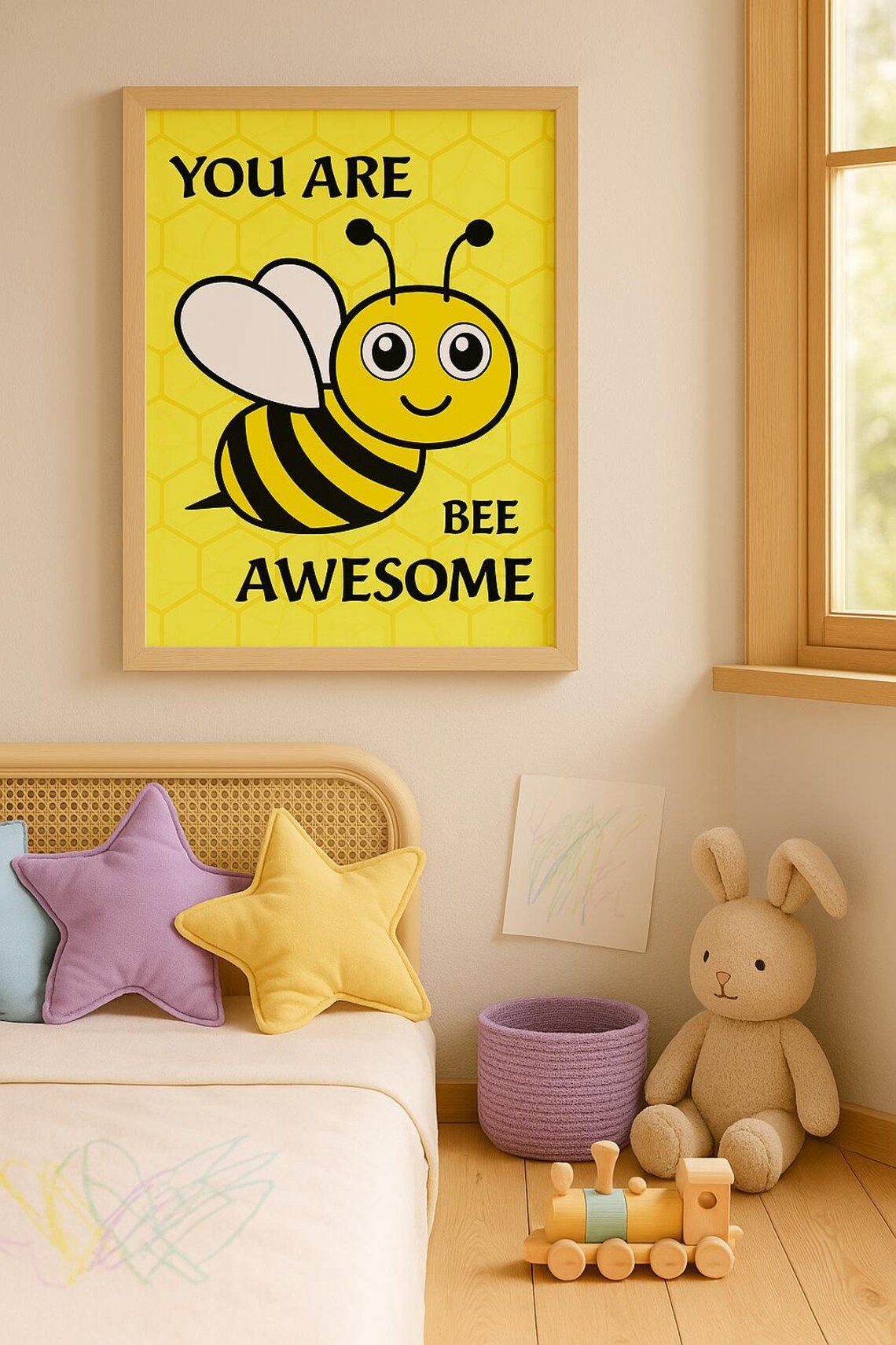 Bee Affirmation Posters for Kids: Neurodiverse Art (digital Download ...