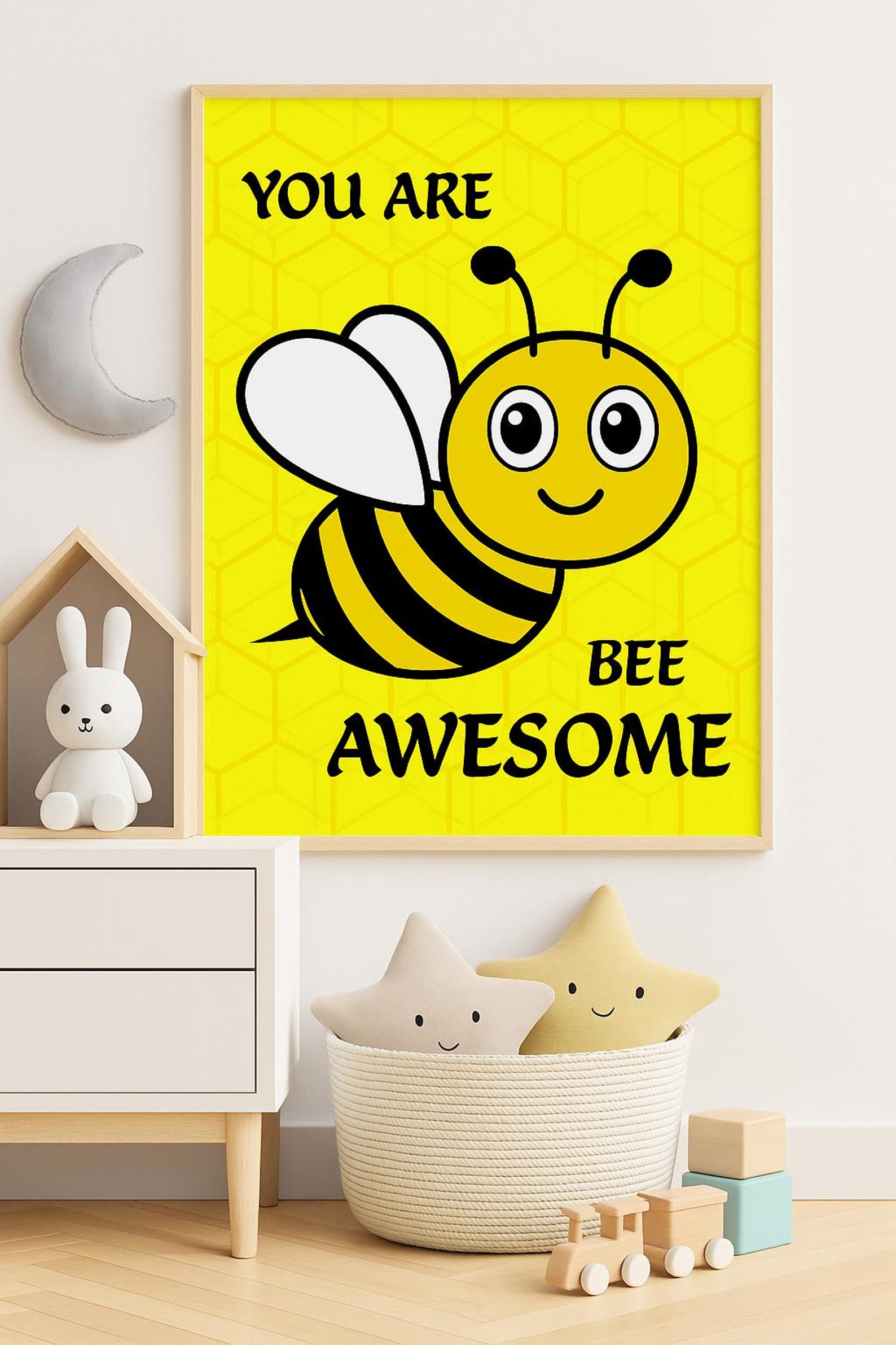 Bee Affirmation Posters for Kids: Neurodiverse Art (digital Download ...