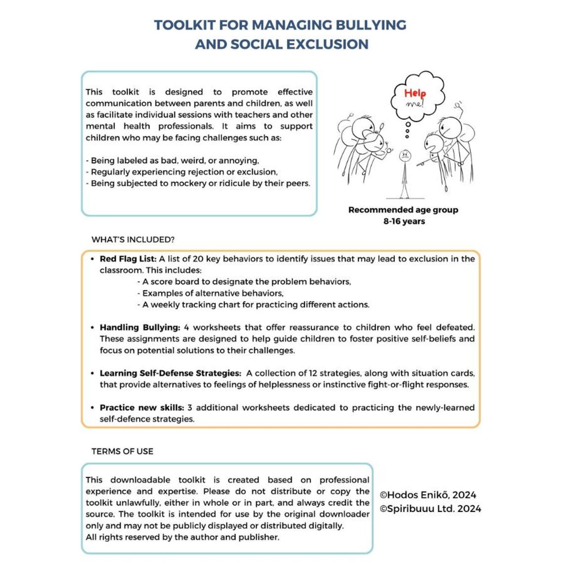 Toolkit for Managing Bullying and Social Exclusion - Etsy