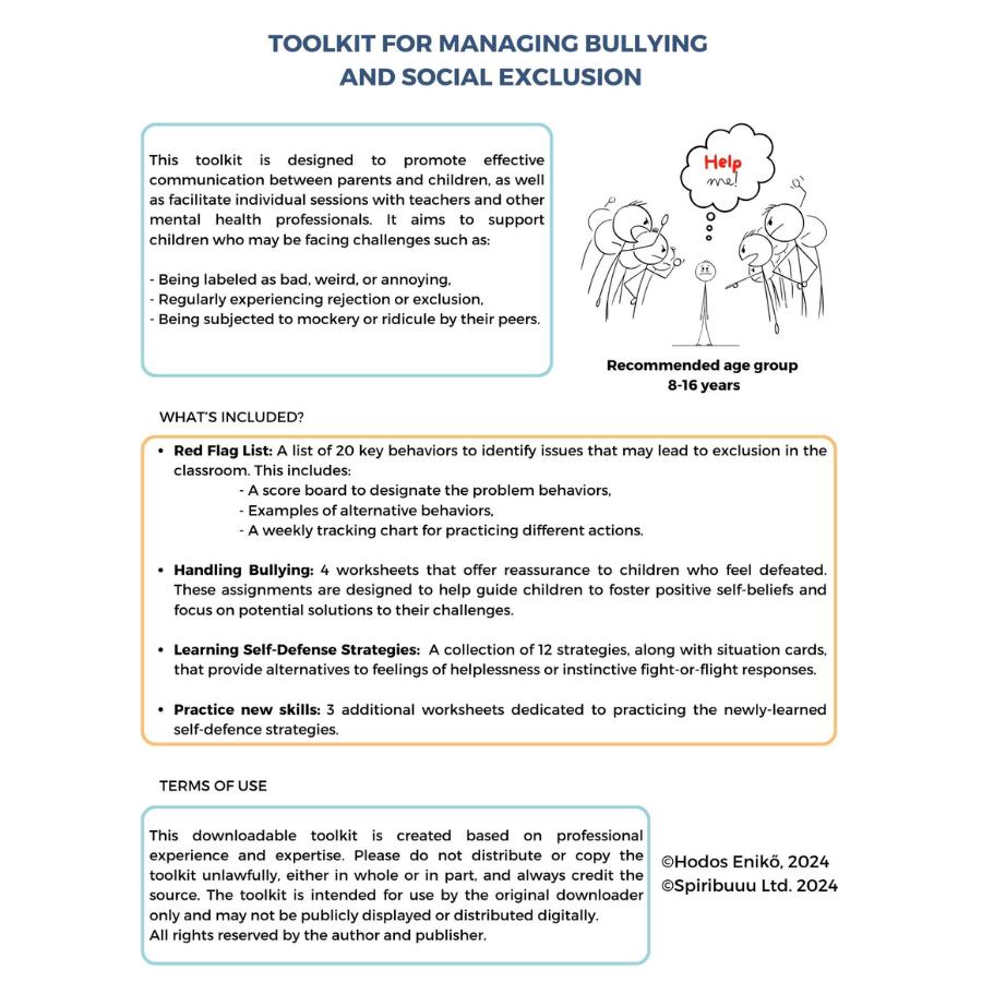 Toolkit for Managing Bullying and Social Exclusion - Etsy