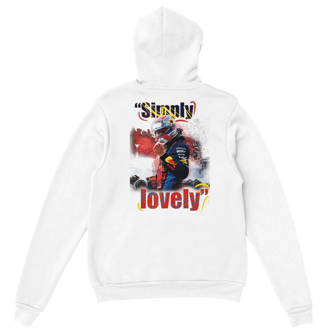 Max Verstappen Hoodie - Formula 1 Fan Merch - 'simply Lovely' Radio ...