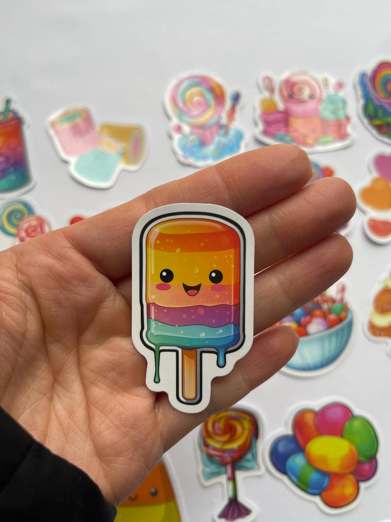 Candyland Stickers,vinyl Stickers,10-50 Pcs Random Pack, FREE Shipping ...