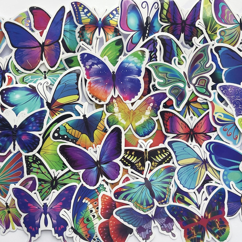Butterfly Stickers - Etsy