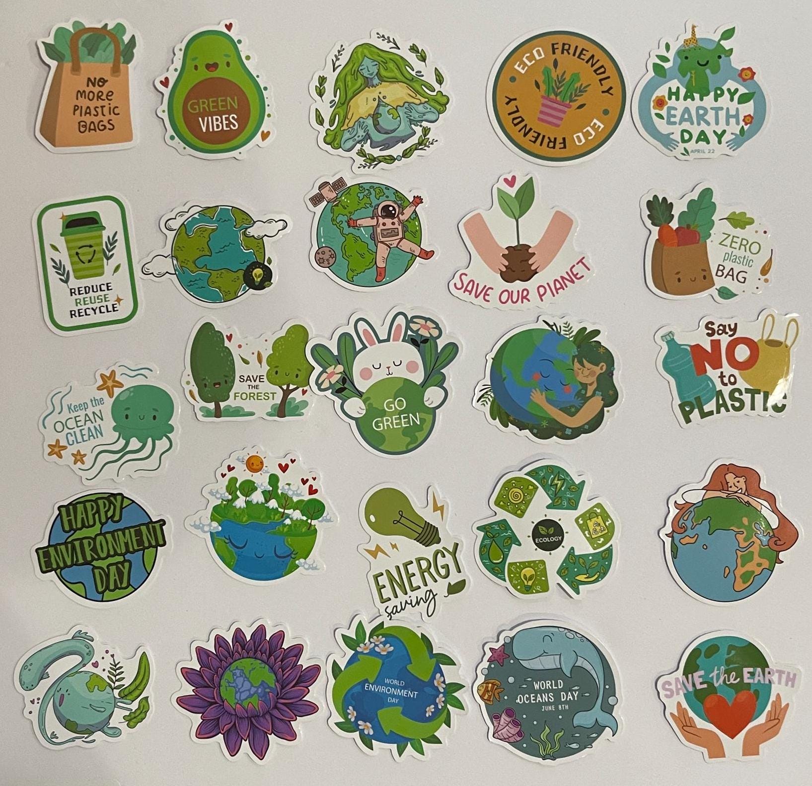 Environmental Protection Stickers,vinyl Stickers,10-50 Pcs Random Pack ...