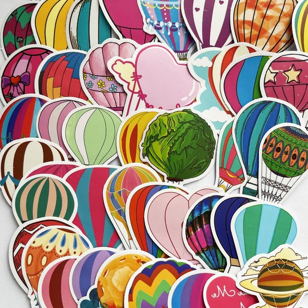 Balloon Stickers - Etsy