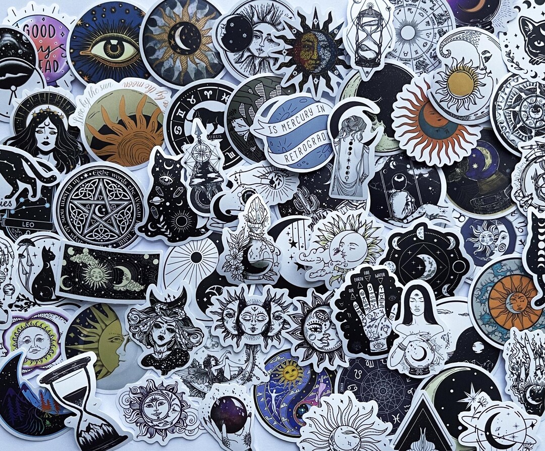 Mystical Stickers,vinyl Stickers,10-50 Pcs Random Pack, FREE Shipping ...