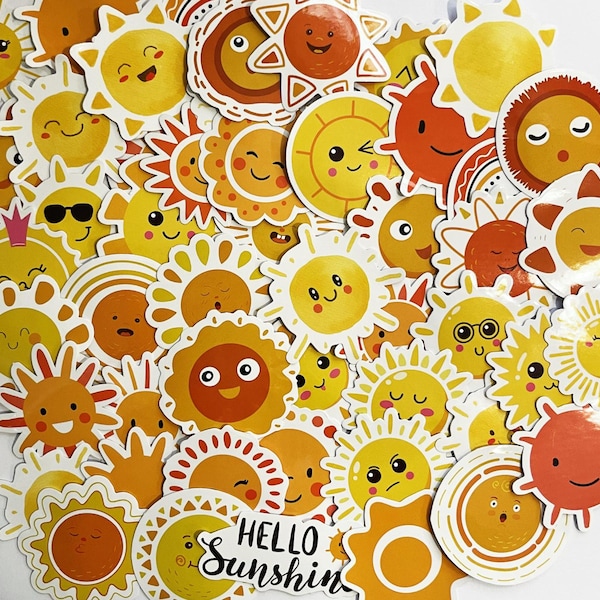 Sunshine Sticker - Etsy