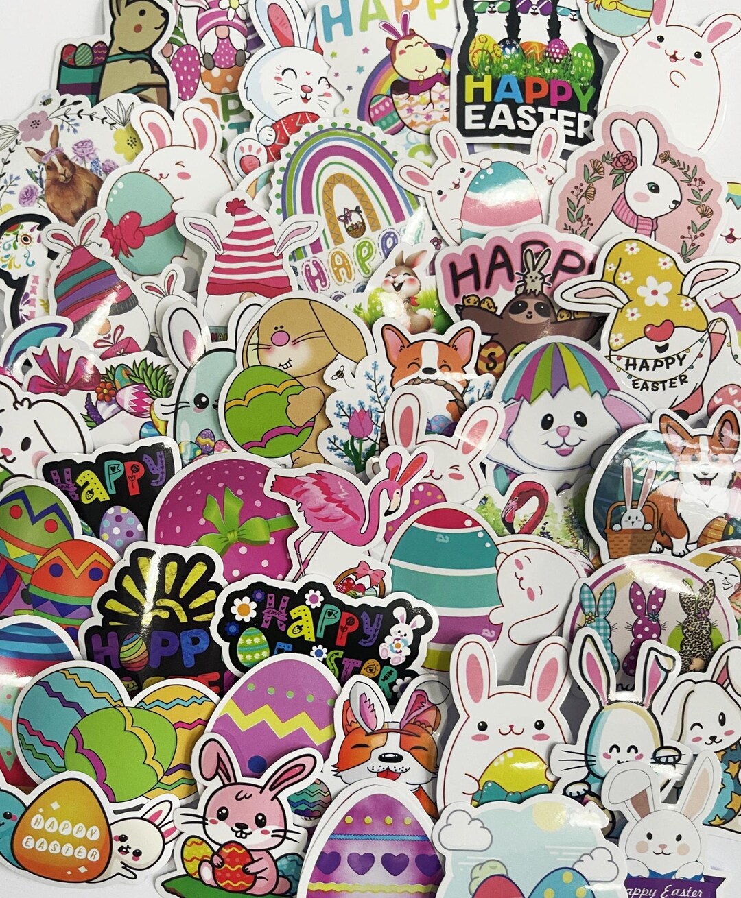 Easter Stickers,vinyl Stickers,10-50 Pcs Random Pack, FREE Shipping ...