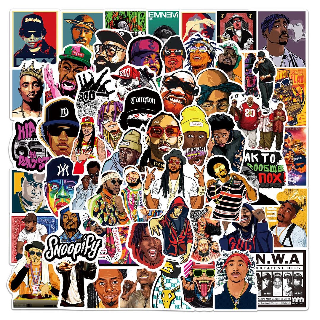 Funky Stickers,hiphop Sticker,vinyl Stickers,10-50 Pcs Random Pack ...