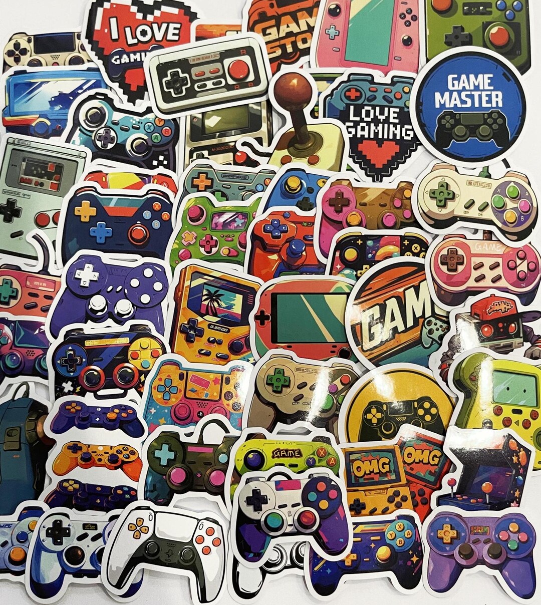 Gaming Stickers,vinyl Stickers,10-50 Pcs Random Pack, FREE Shipping ...