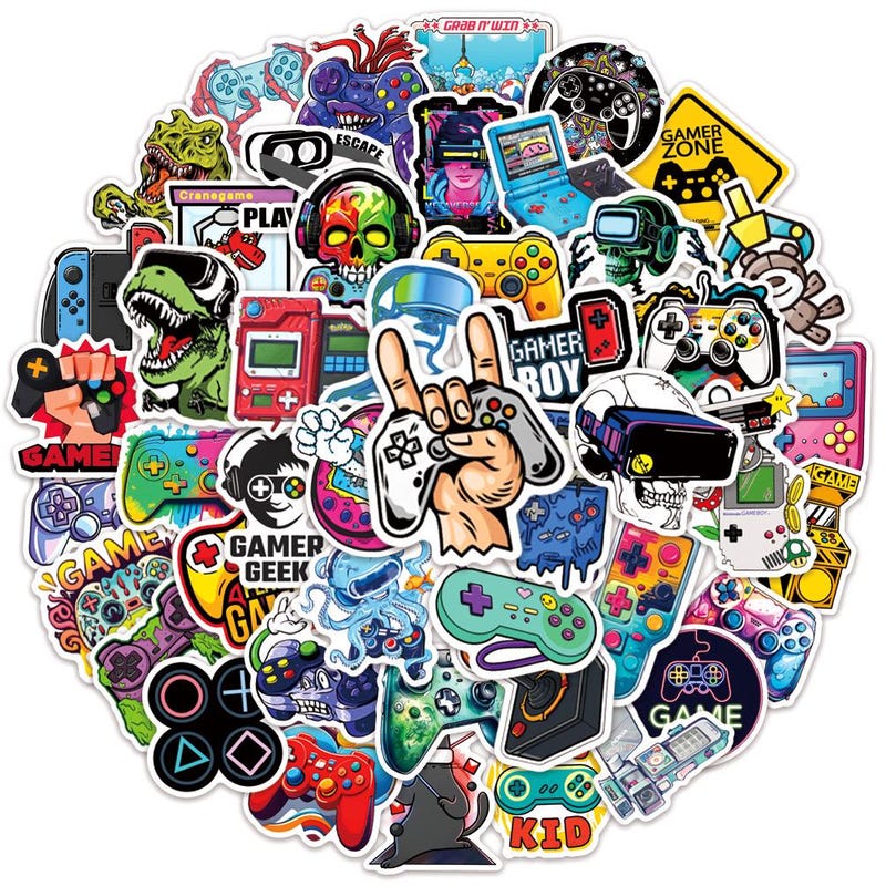 Gaming Stickers - Etsy