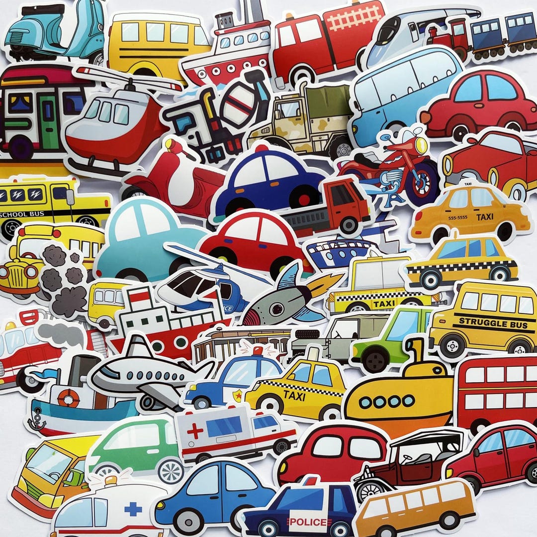 Vehicles Stickers, Car Stickers, Vinyl Stickers,10-50 Pcs Random Pack ...
