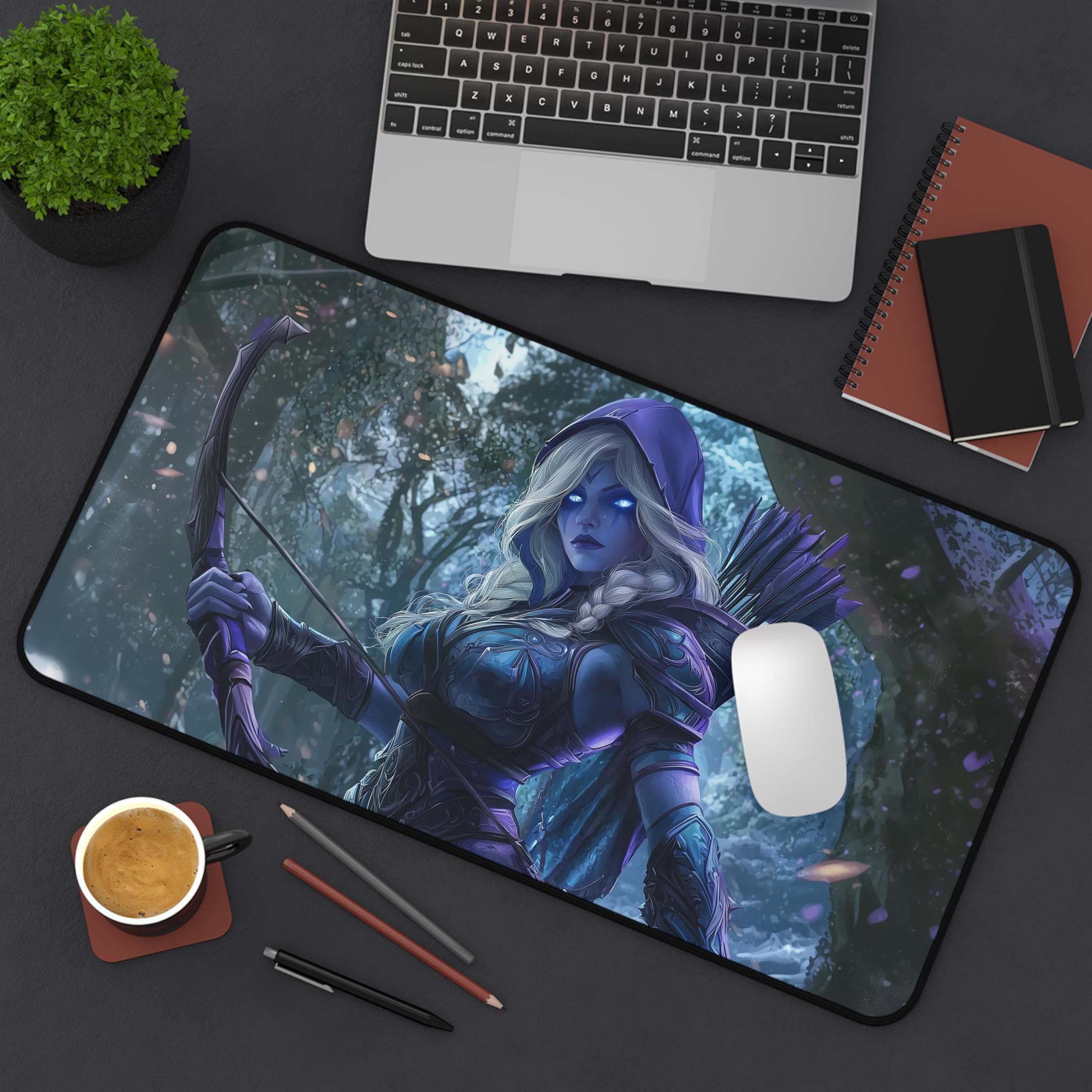 Drow Ranger DOTA 2 Gaming Mouse Pad | Ideal Desk Accessory & Gift for ...