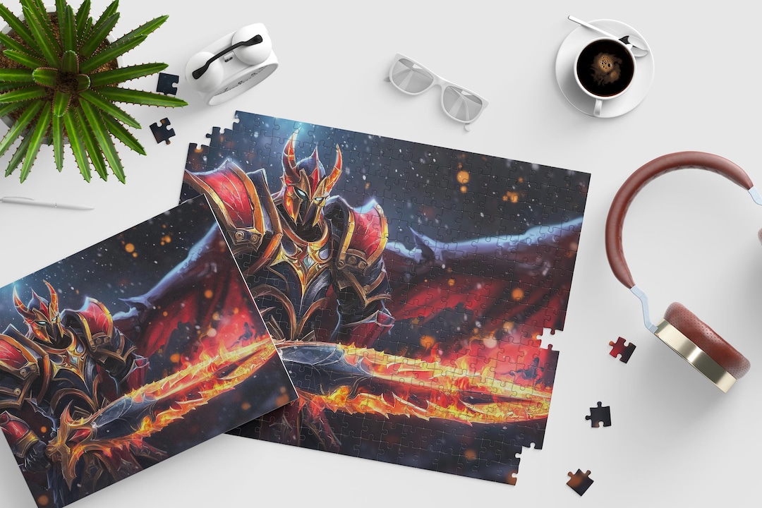 Dragon Knight DOTA 2 Puzzle - 1014 Piece Jigsaw for Game Lovers and Art ...