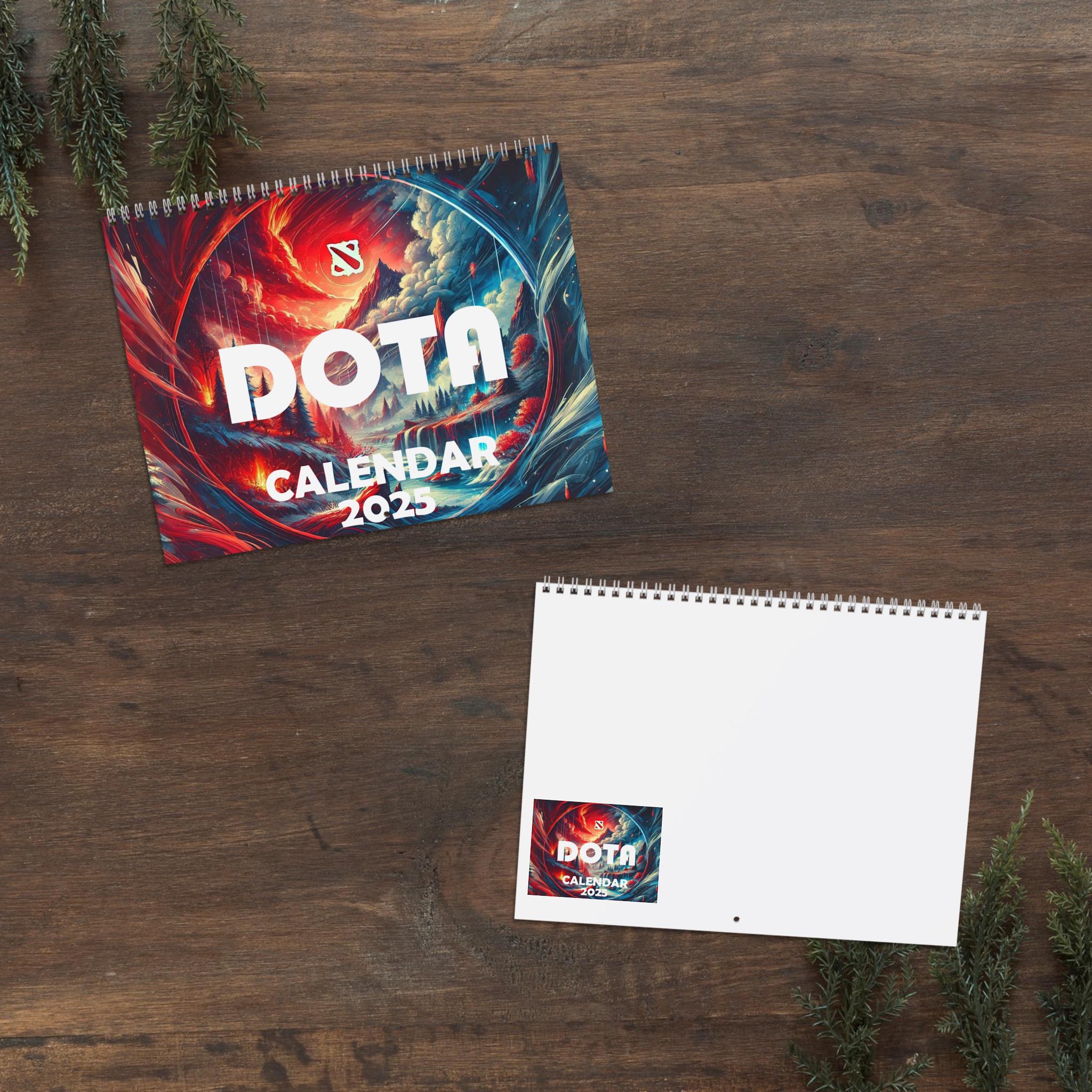 DOTA 2 Calendar 2025 | Gaming Wall Calendar and DOTA Artwork | Gift for ...