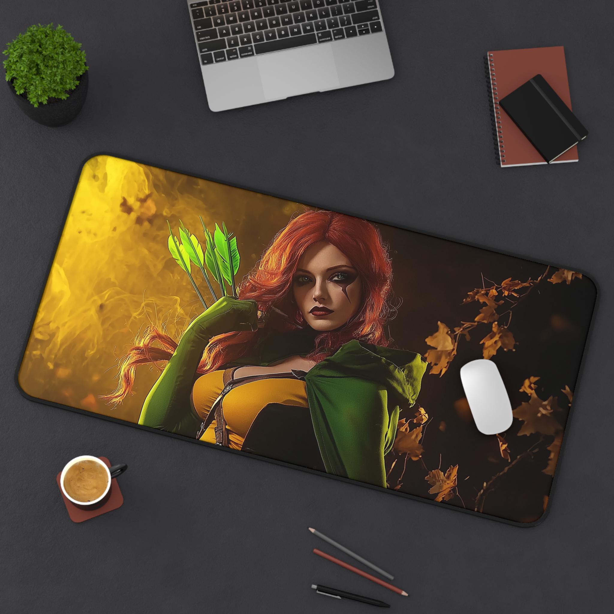 Windranger DOTA 2 Gaming Desk Mat | Mouse Pad for Gamers | Gamer Setup ...