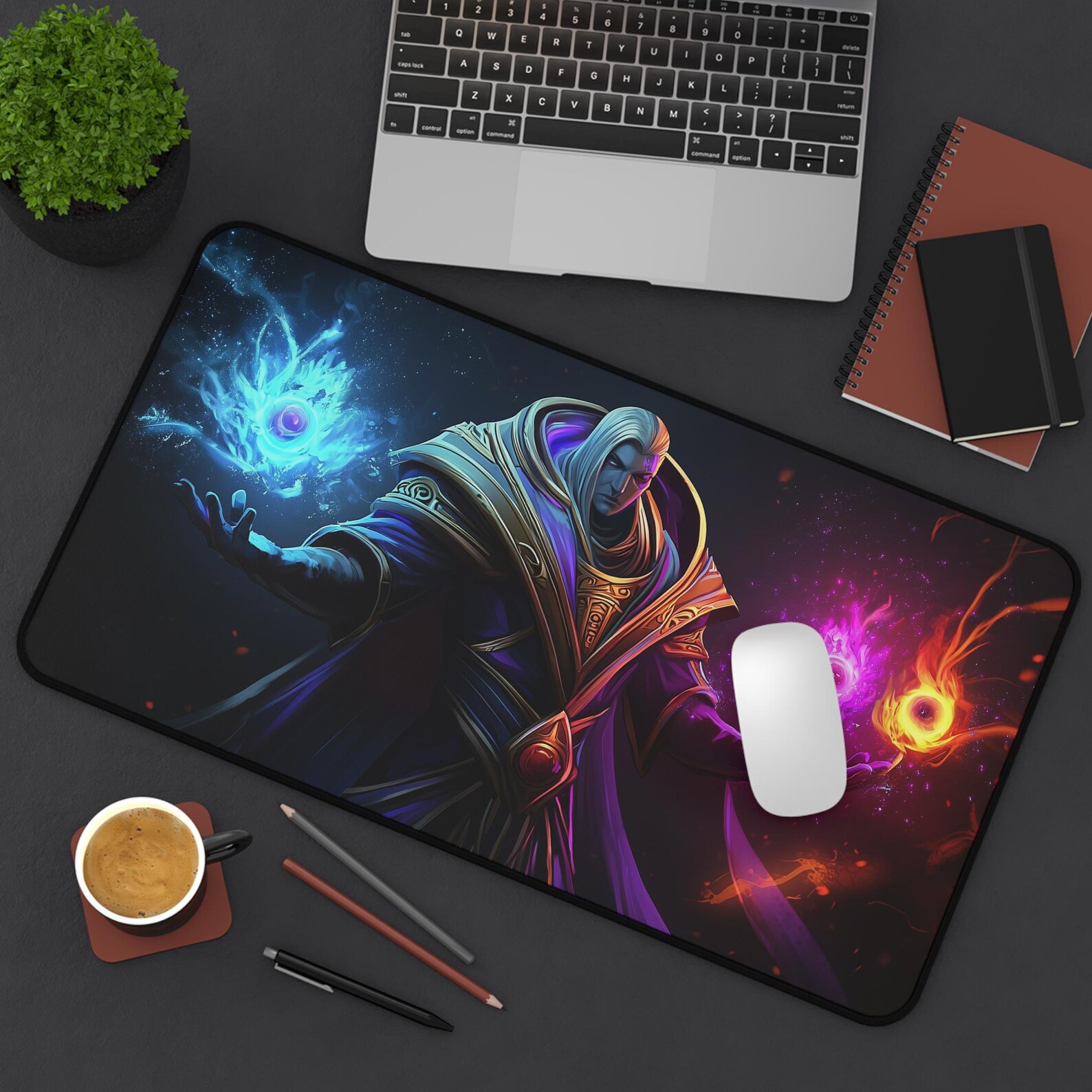 Invoker DOTA 2 Desk Mat | Gaming Mouse Pad & Office Decor | Magical ...
