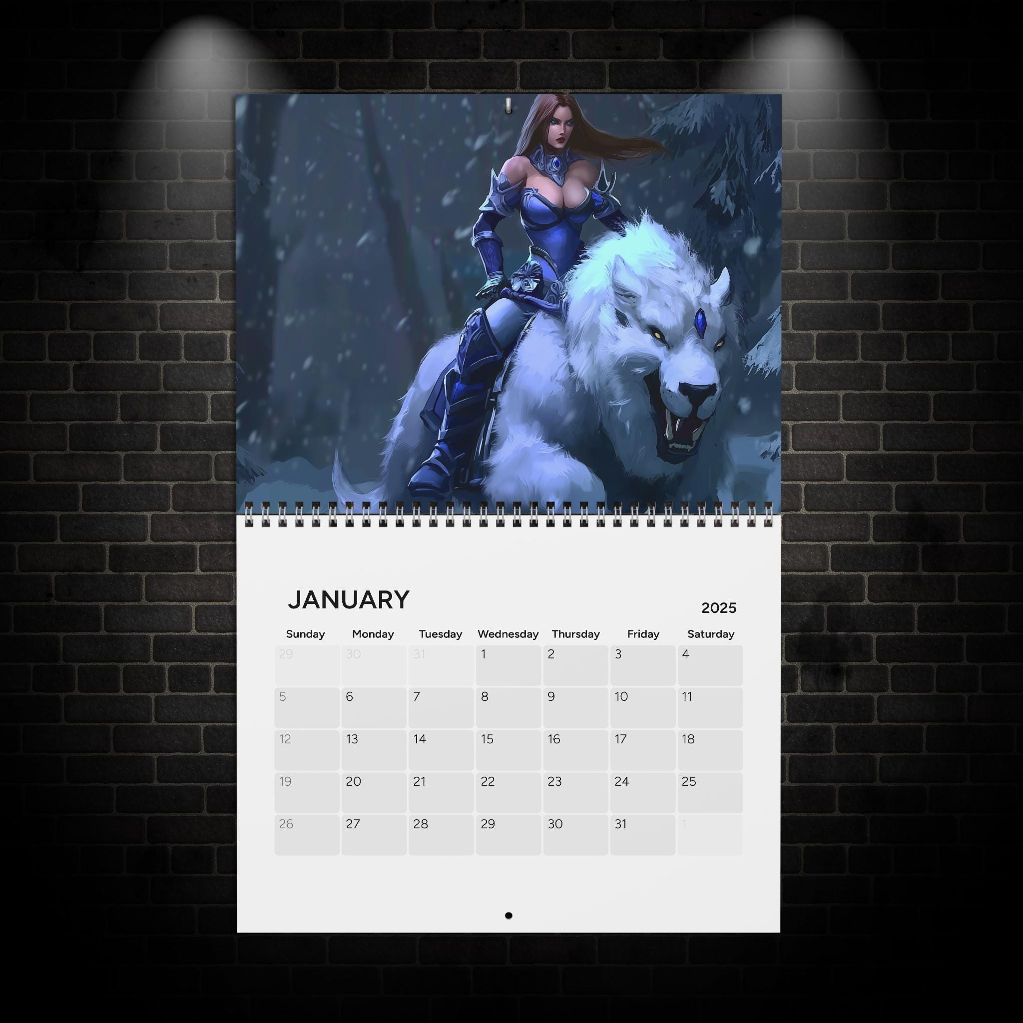 DOTA 2 Calendar 2025 | Gaming Wall Calendar and DOTA Artwork | Gift for ...