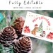 Pet Christmas Card Template, Photo Christmas Card, Printable Holiday ...