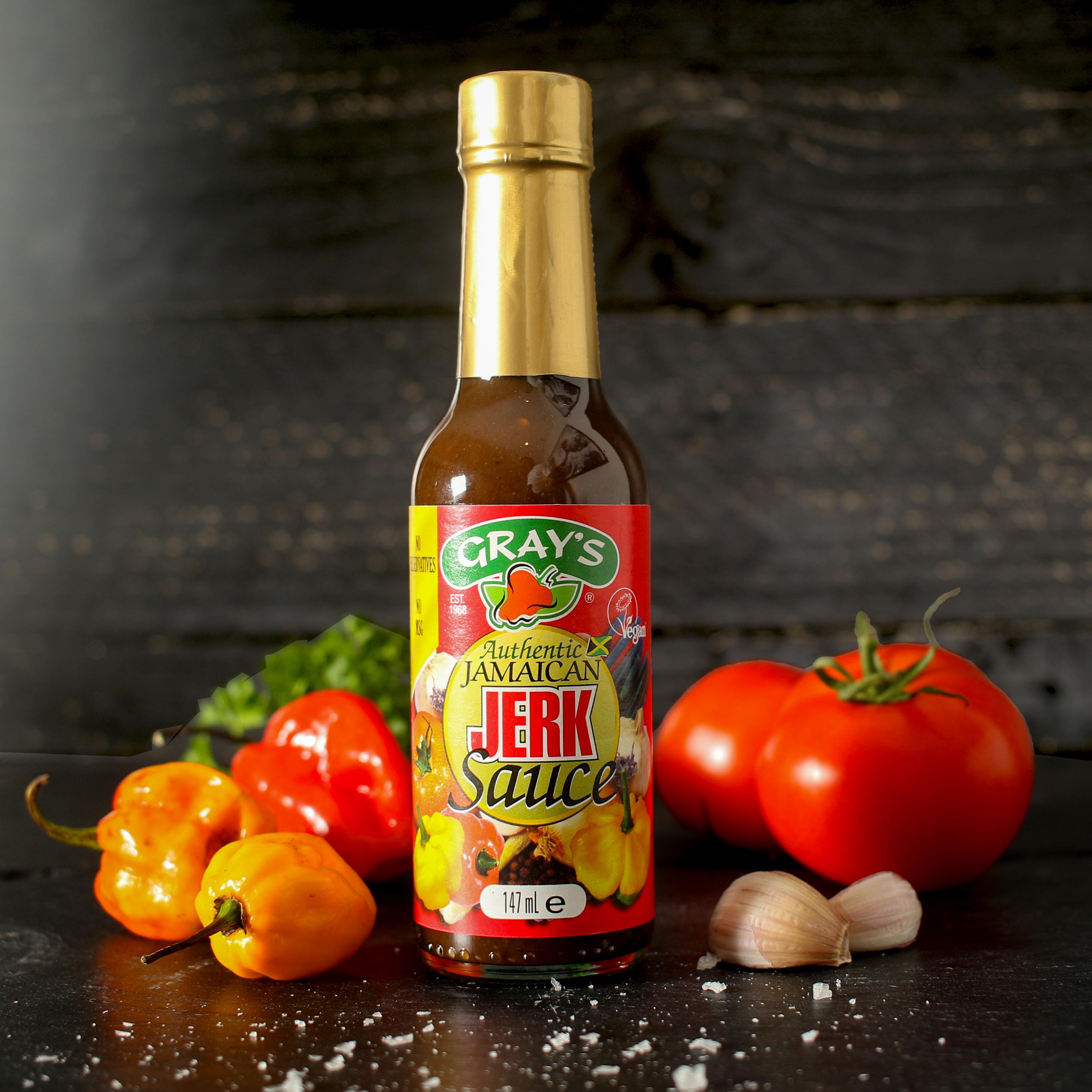 Gray's Authentic Jamaican Sauces and Seasonings Set (5 Bottles) (2 Jars ...