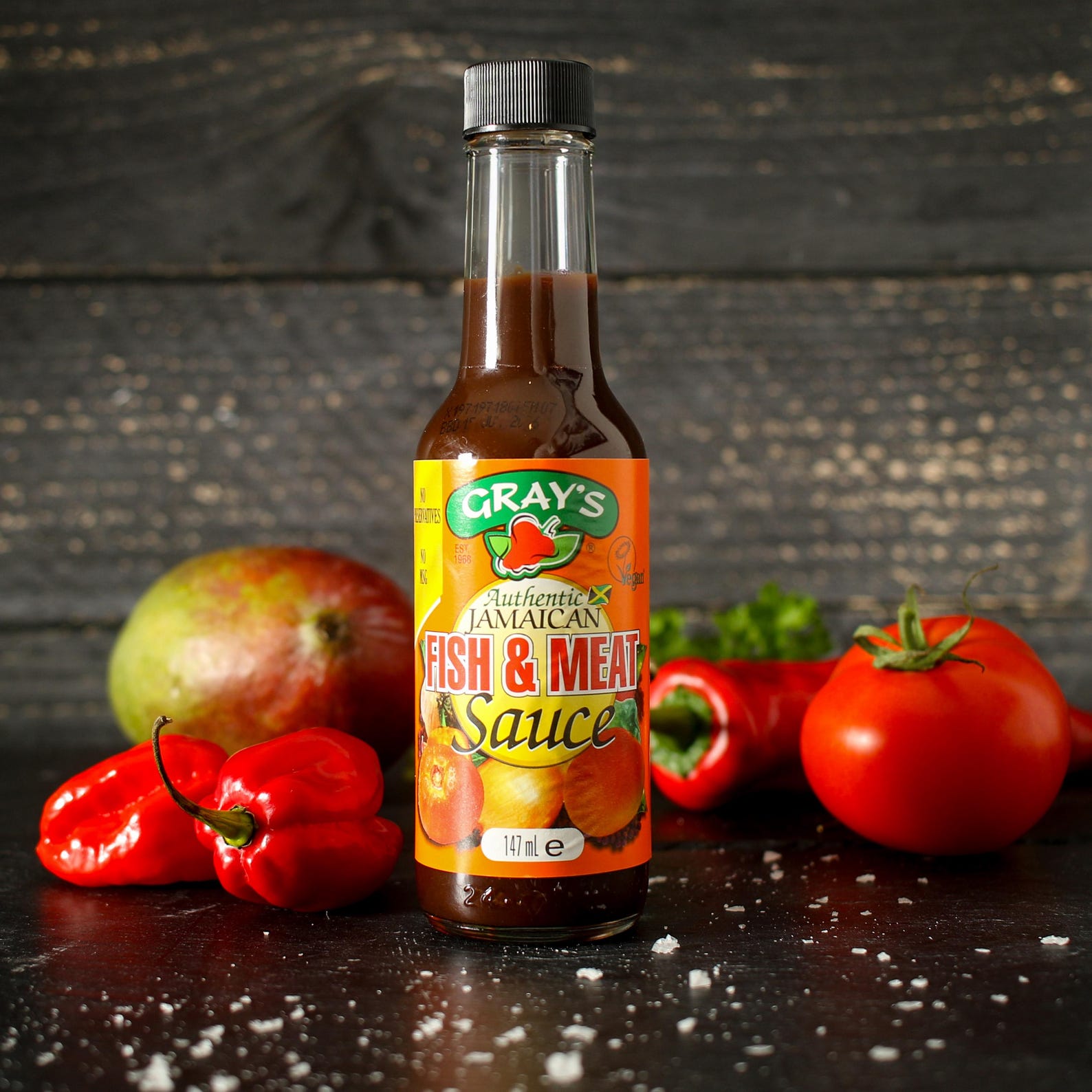 Gray's Authentic Jamaican Sauces and Seasonings Set (5 Bottles) (2 Jars ...