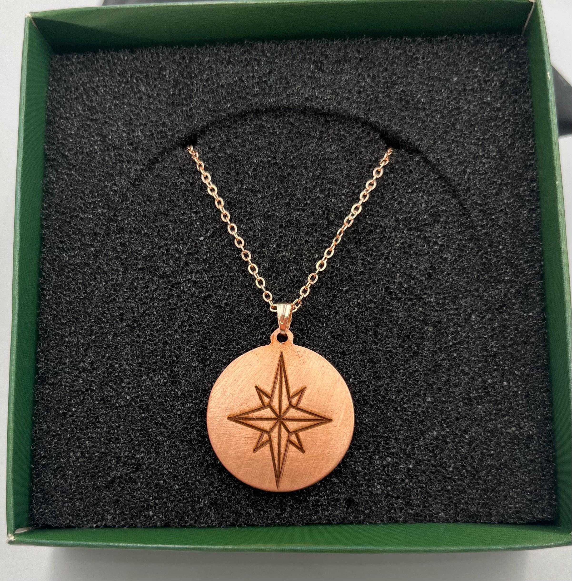 Copper Necklace for Woman,solid Copper Jewelry,pure Copper Necklace ...