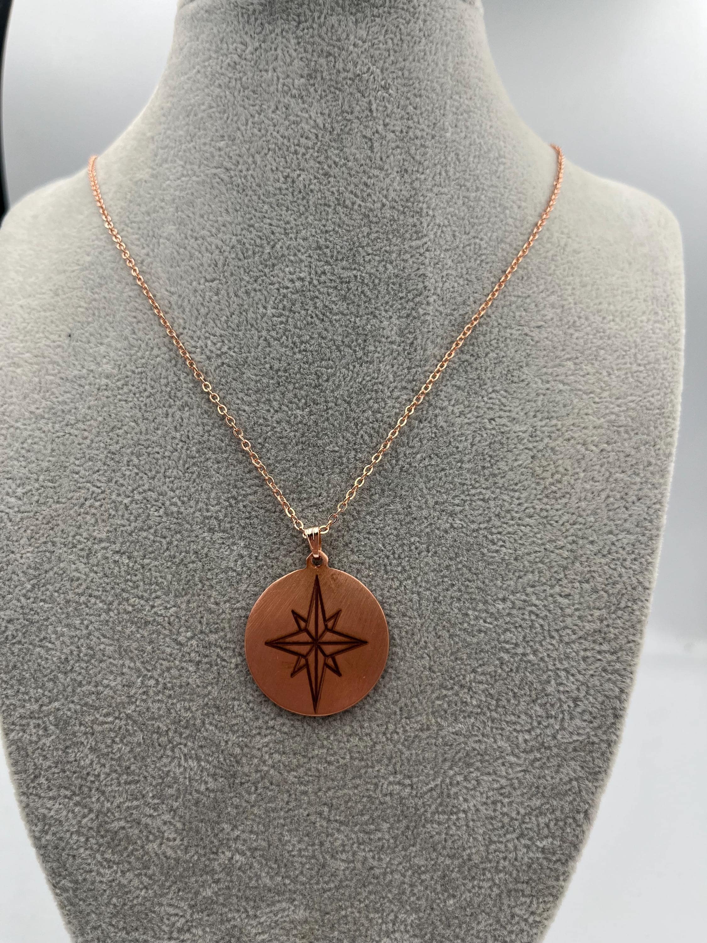 Copper Necklace for Woman,solid Copper Jewelry,pure Copper Necklace ...