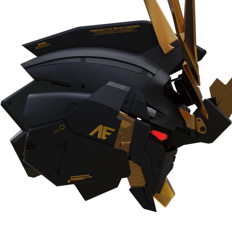 Transforming Gundam Banshee Helmet - 3D Printed - Etsy