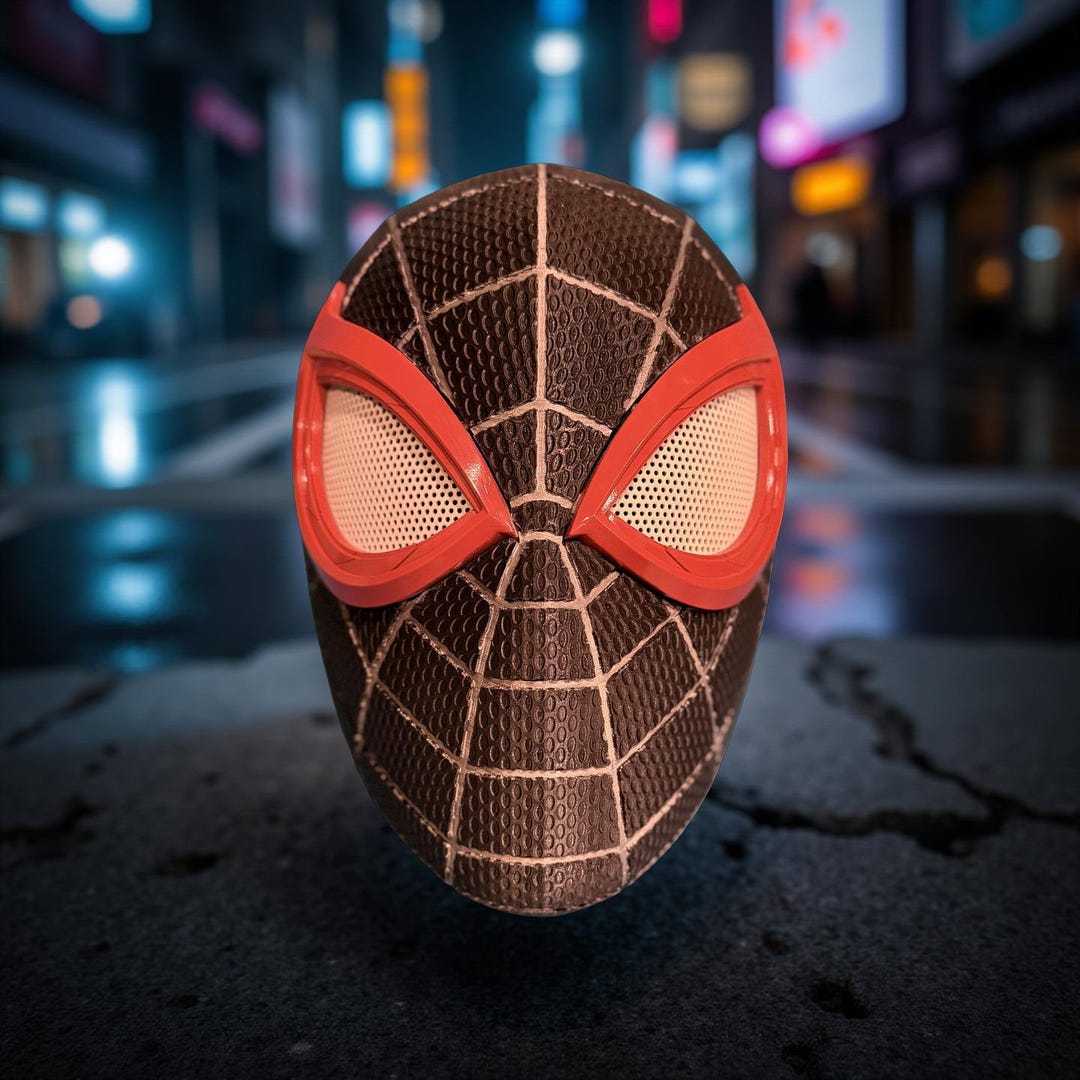 Miles Morales Mask - 3D Printed - Etsy