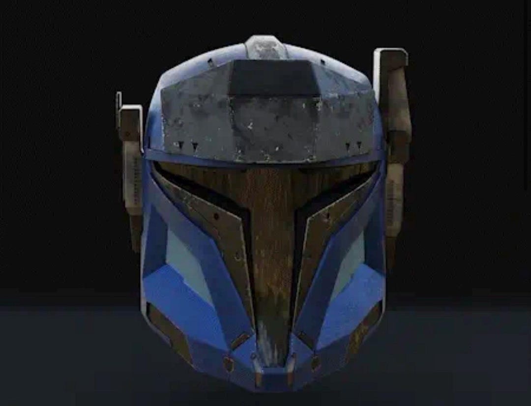 Heavy Mando Spartan Helmet - 3D Printed - Etsy