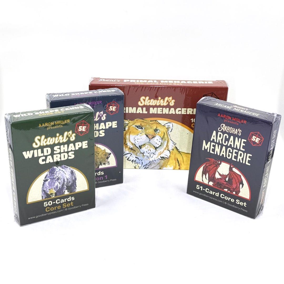 5E Ready Reference Cards Complete Set - Etsy