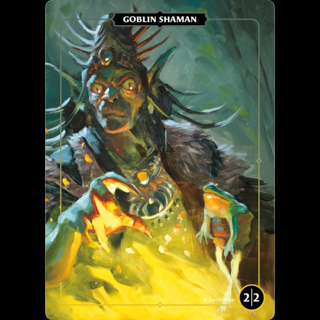 Goblin Shaman 2/2 Token (4x) - Etsy