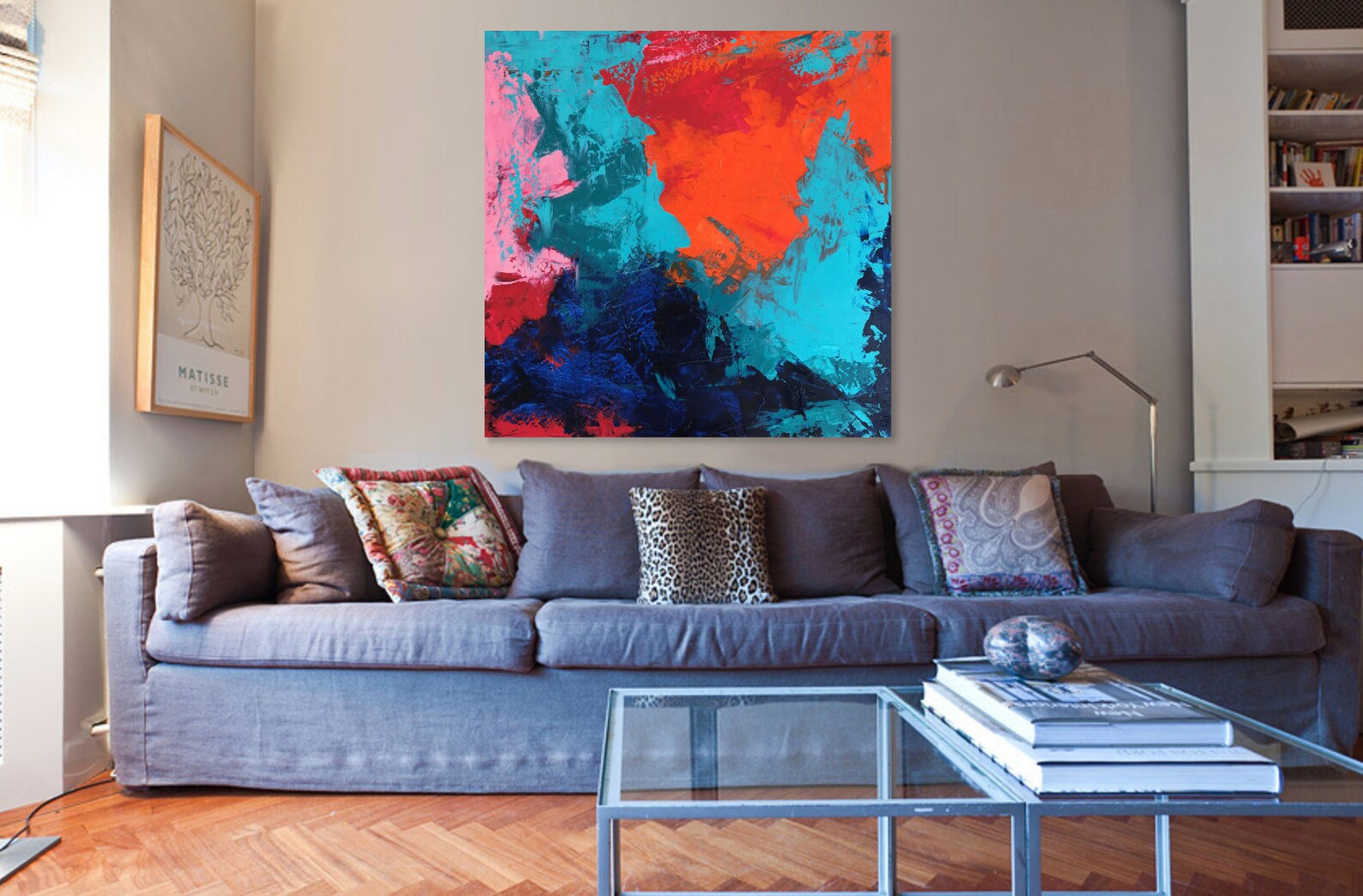 Large Abstract Painting, Abstract Art, Original Painting, Canvas Art ...