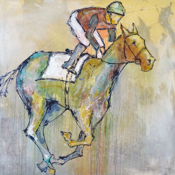 Equestrian Art - Etsy
