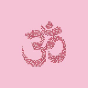 Om Symbol Cross Stitch Pattern PDF Digital Download - Etsy