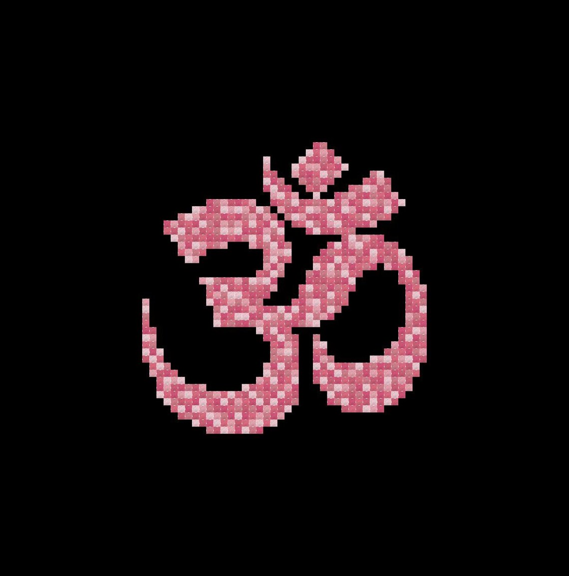 Om Symbol Cross Stitch Pattern PDF Digital Download - Etsy