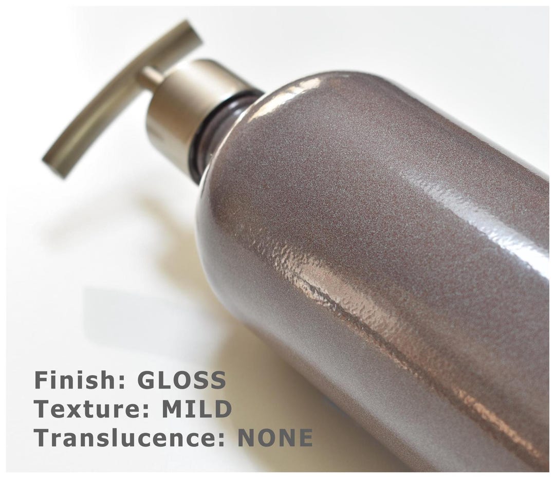 Powder Coated Glass : 16 Oz Bottle With Soap Pump Dispenser or Sprayer ...