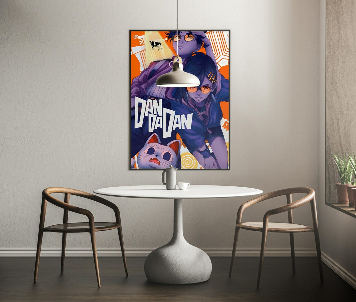 Dandadan Poster Okarun Poster, Anime Decor, Home Aesthetic Print, Fan ...