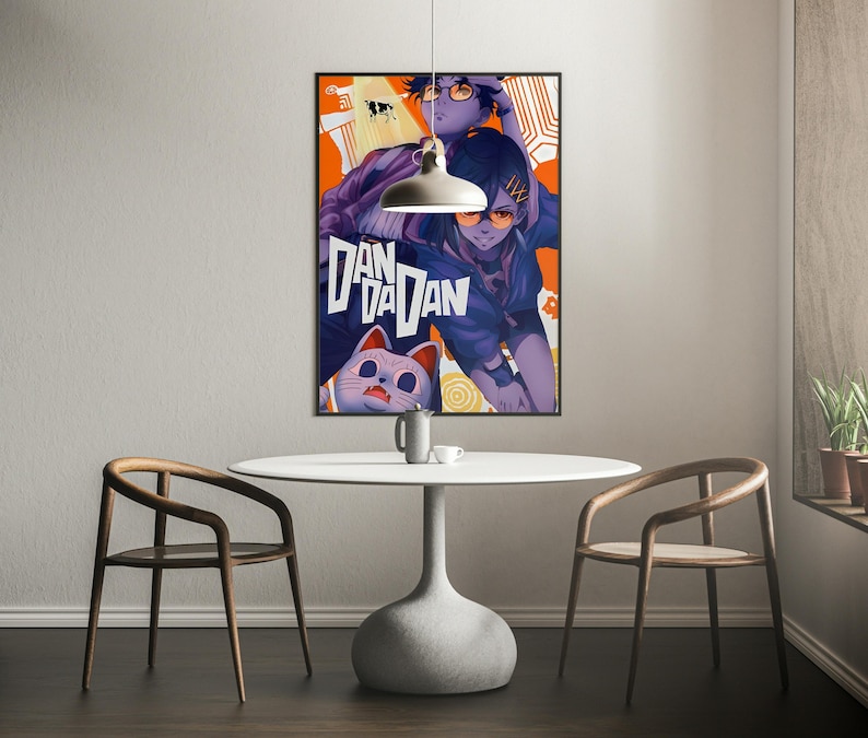 Dandadan Poster - Okarun Poster, Anime Decor, Home Aesthetic Print, Fan ...