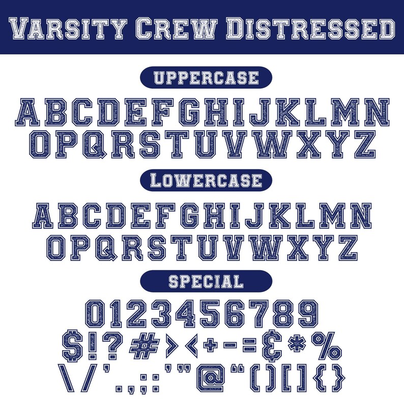 Varsity Font | Jersey Font | Football Font | Baseball Font | College ...
