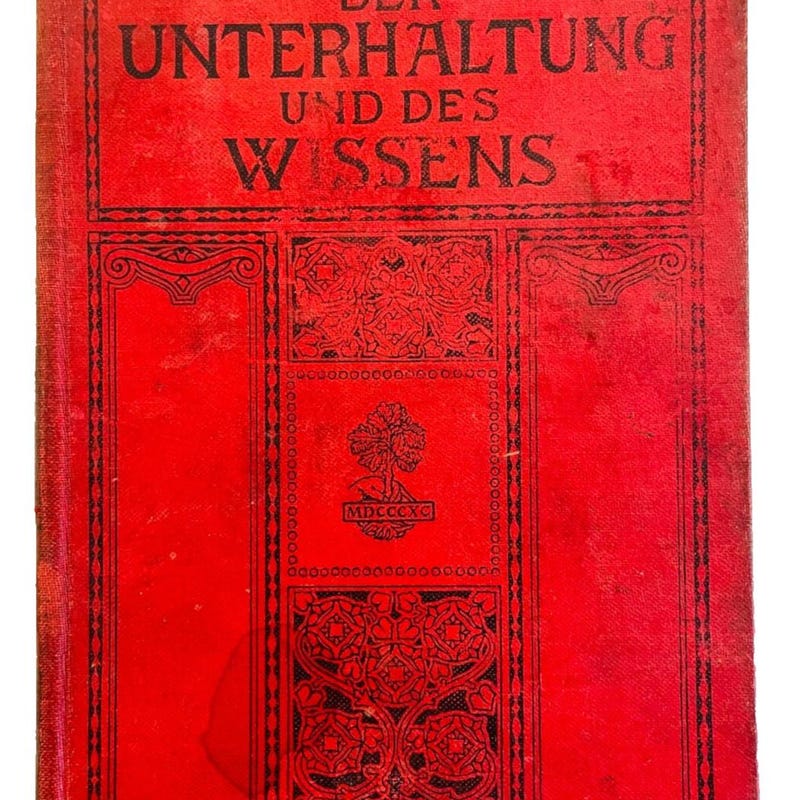 Antique German Books - Etsy