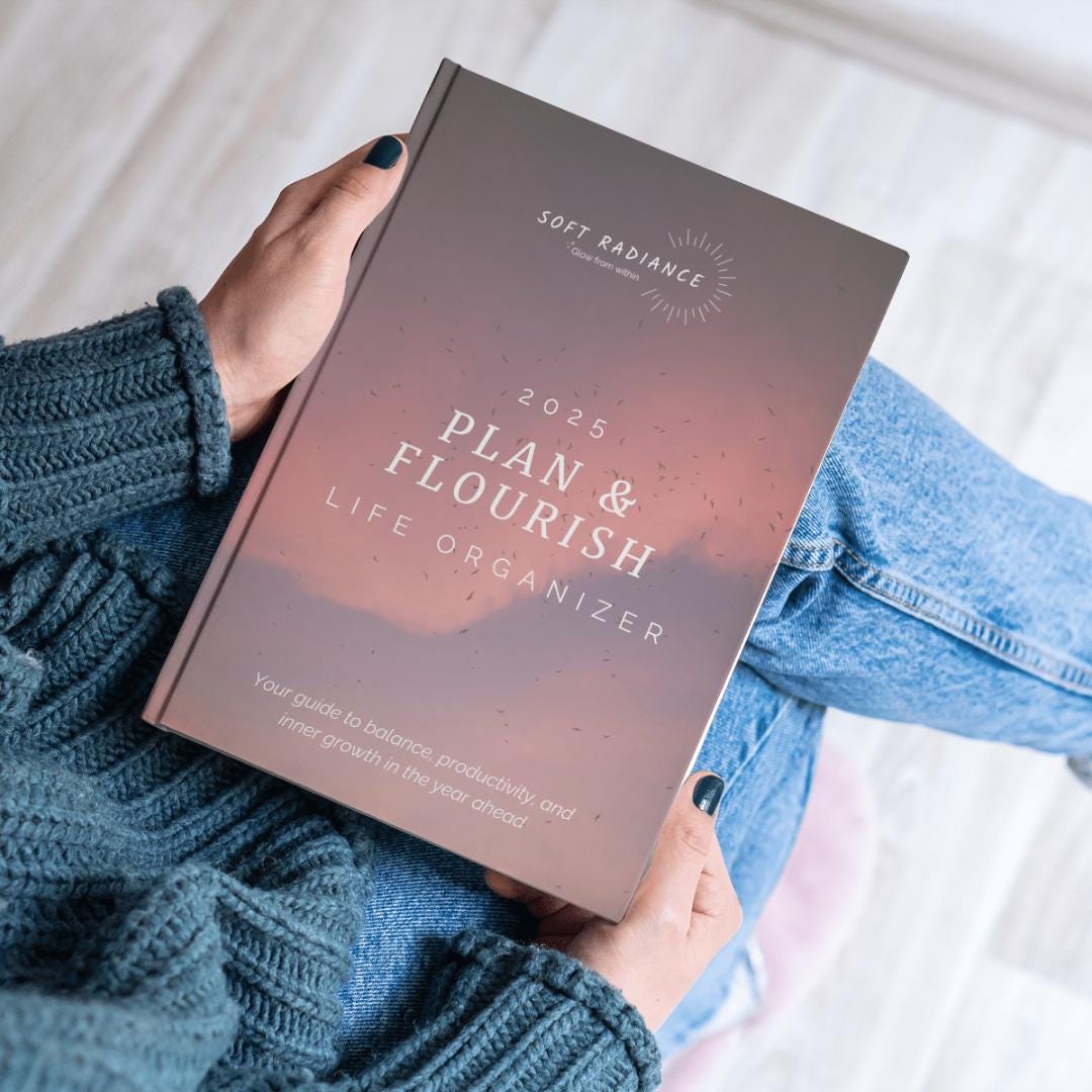 2025 Life Planner PDF | Printable Goal Setting and Wellness Organizer ...