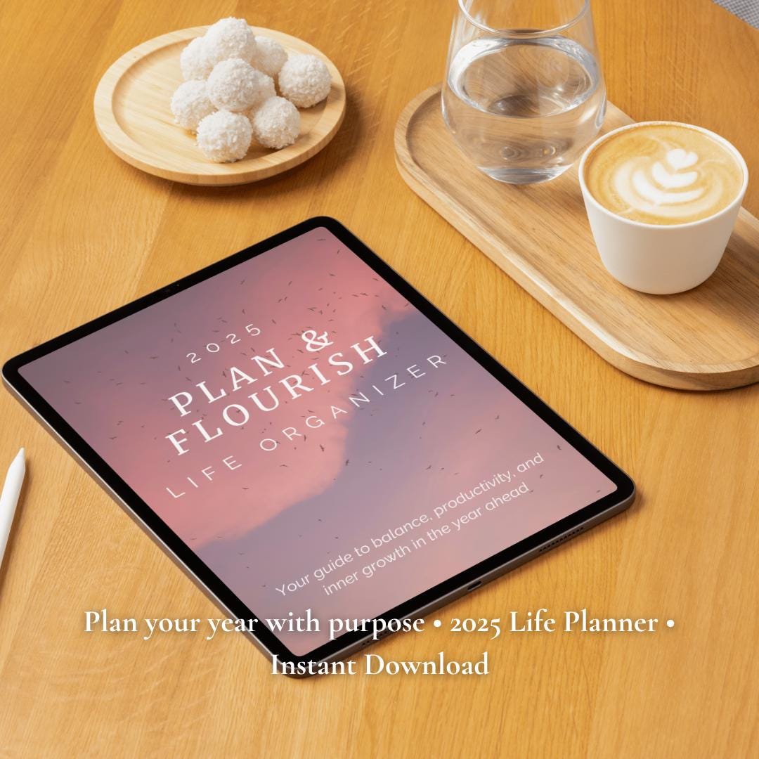 2025 Life Planner PDF – Printable Goal Setting & Daily Planner ...
